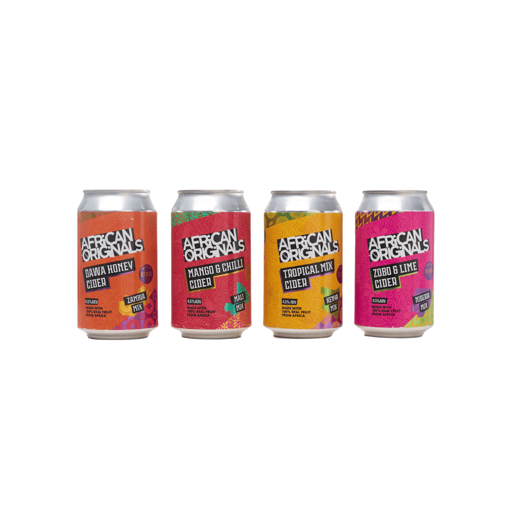 African Originals - All flavour mix pack (4 cans) – Value Africa